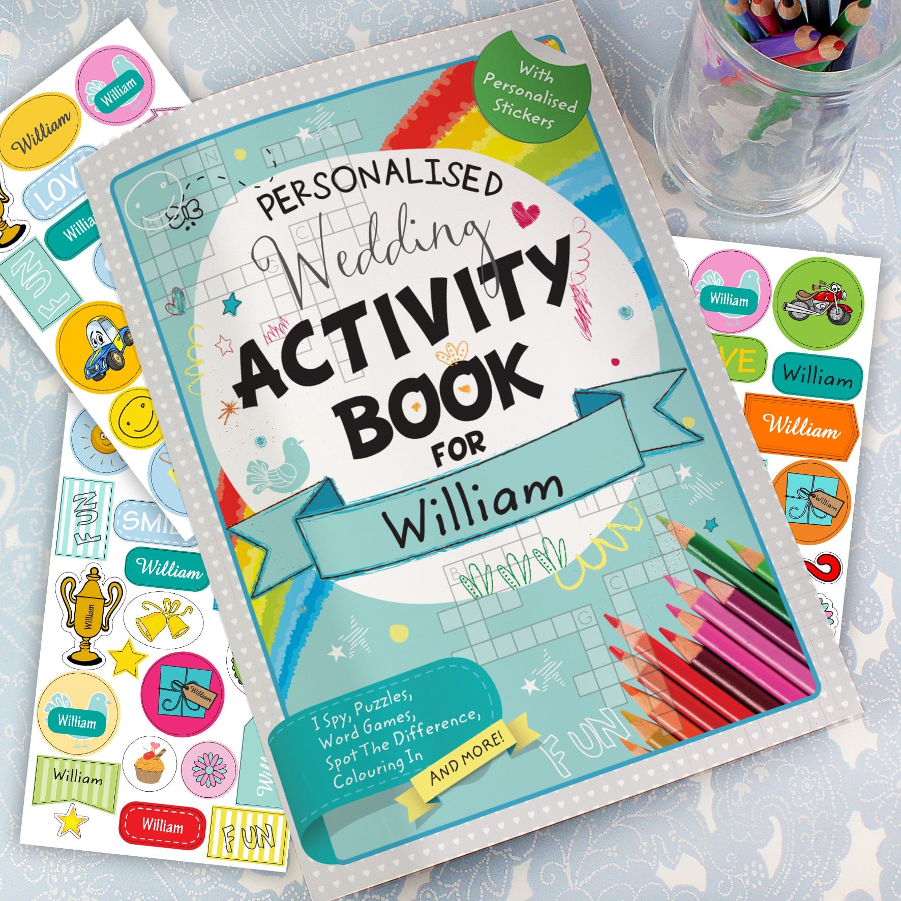 Wedding Activity Sticker Book | The Giftie Company