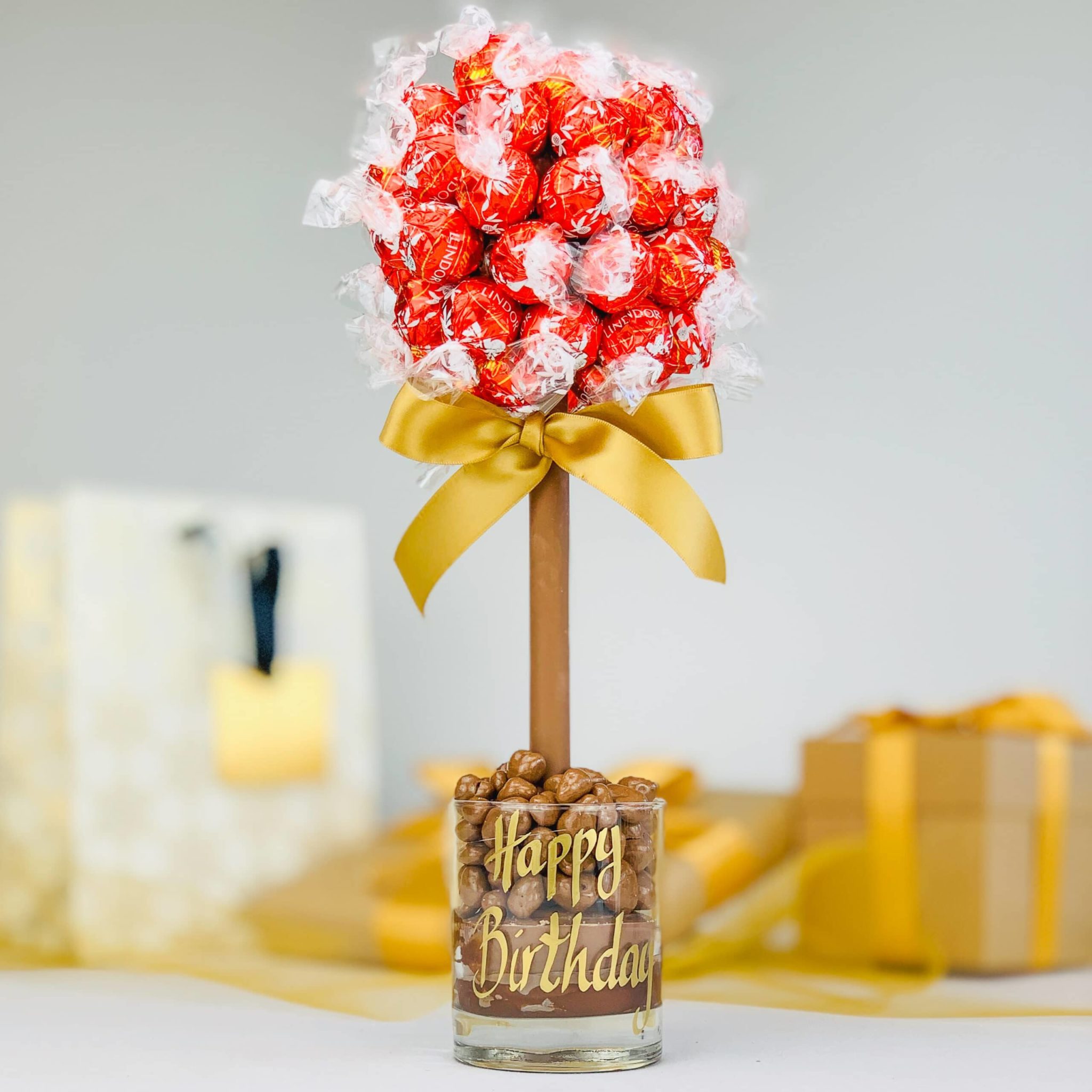 Personalised Lindt Lindor Chocolate Tree | The Giftie Company
