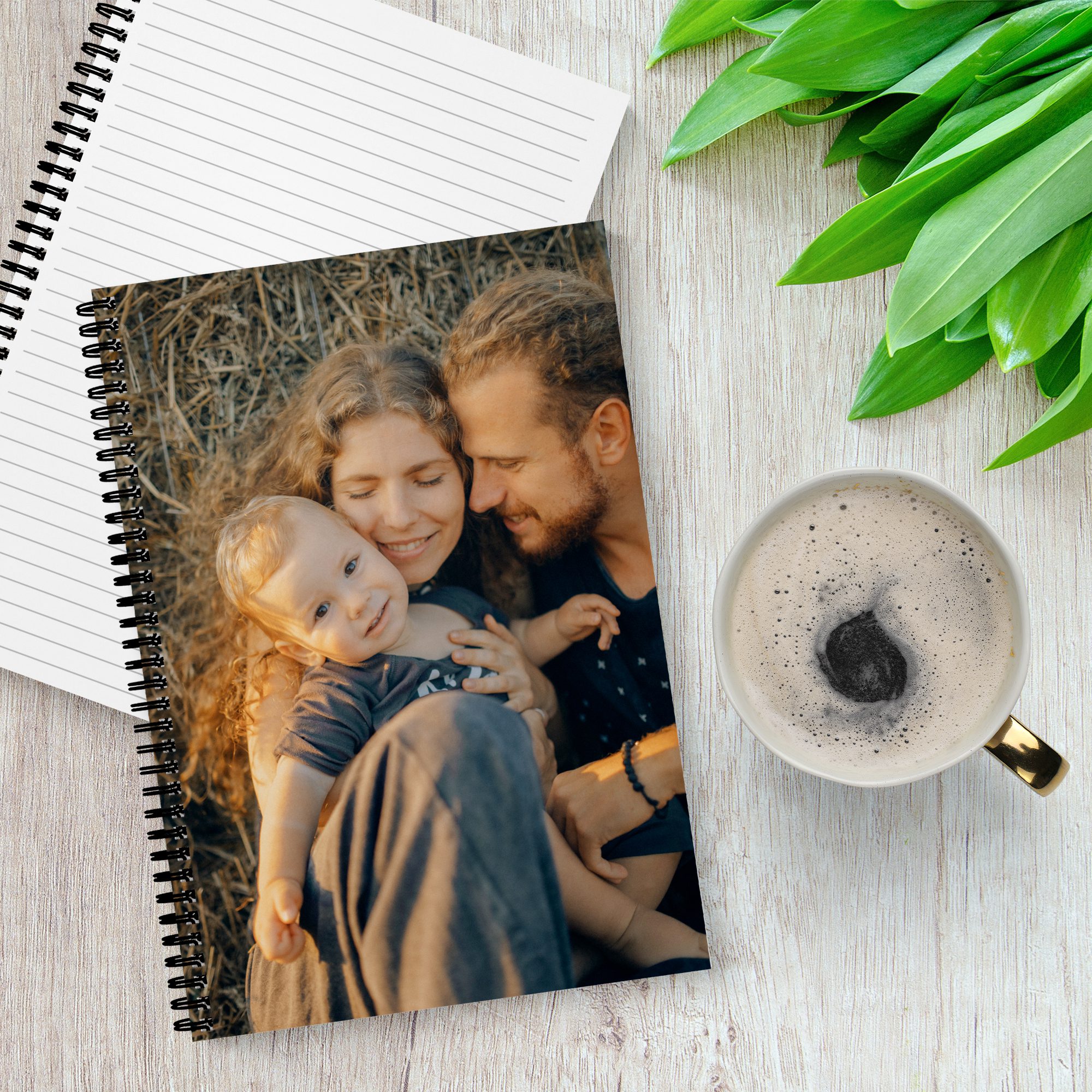 Full Page Photo Personalised A5 Notebook | The Giftie Company